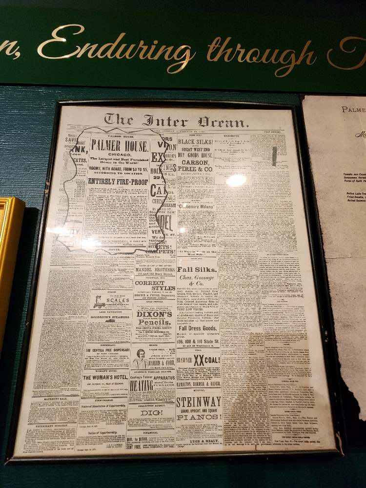 FIreproof hotel, Palmer House Hilton, Chicago – Roaming Historian